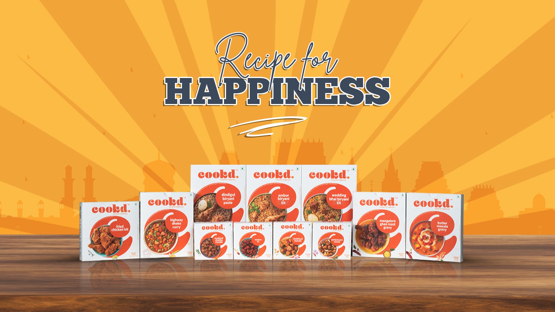 Cookd Shop - Recipe for Happiness