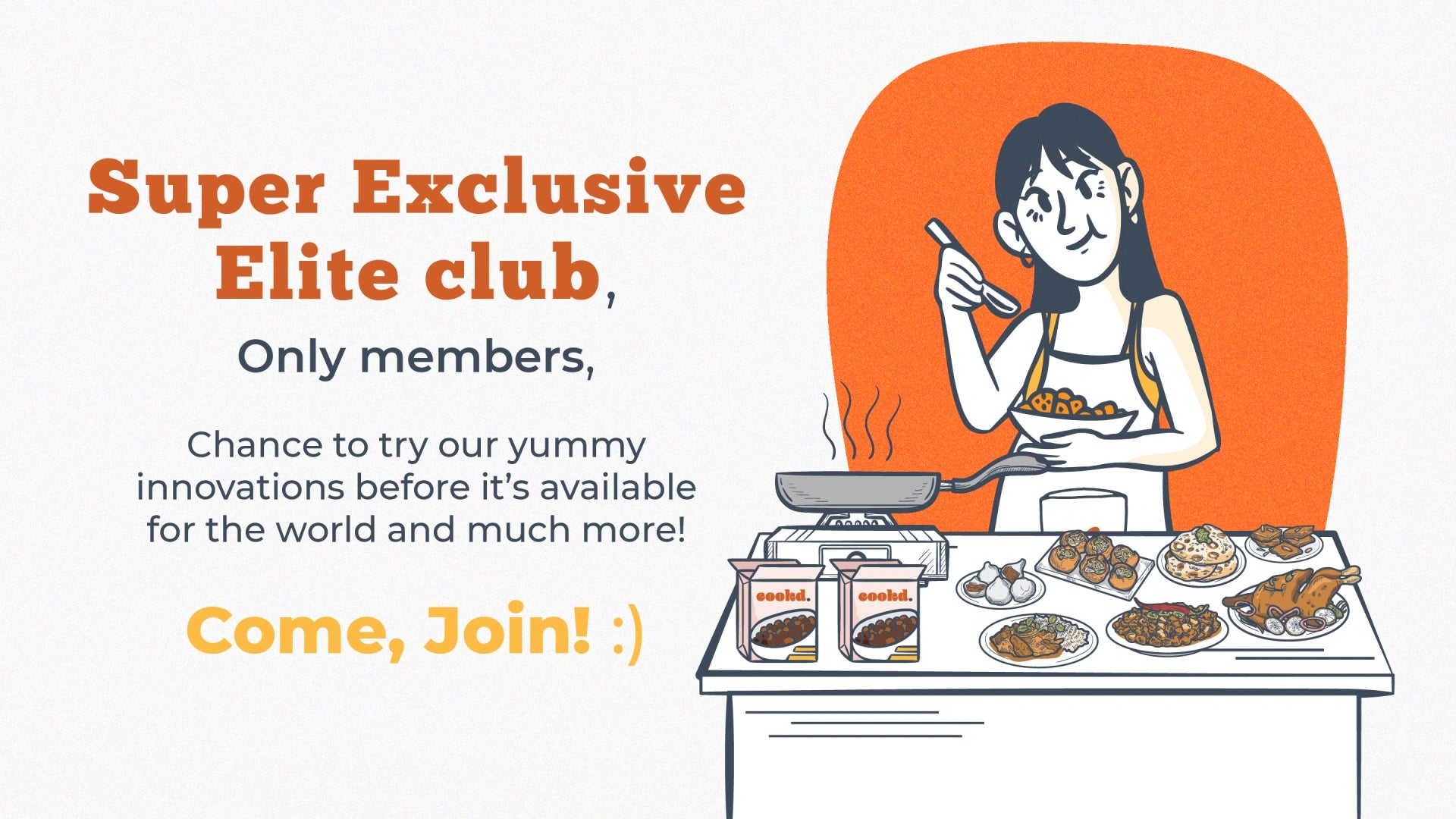 Cookd Shop - Recipe for Happiness